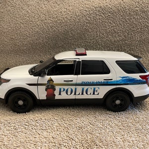 1/24 Scale Ponce Inlet Florida Police Die Cast Model Car Ford Explorer ...