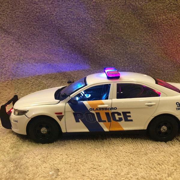 Diecast Police Car With Working Lights - Etsy