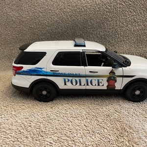 1/24 Scale Ponce Inlet Florida Police Die Cast Model Car Ford Explorer ...