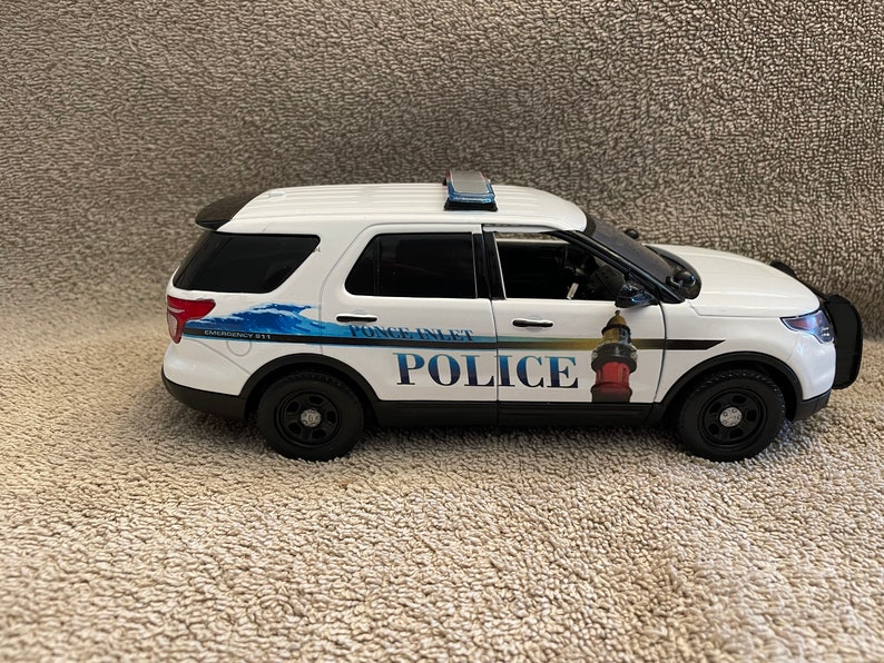 1/24 Scale Ponce Inlet Florida Police Die Cast Model Car Ford - Etsy