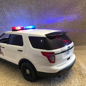 1/18 Scale Die-cast Indiana State Police Ford Explorer Model Car With ...