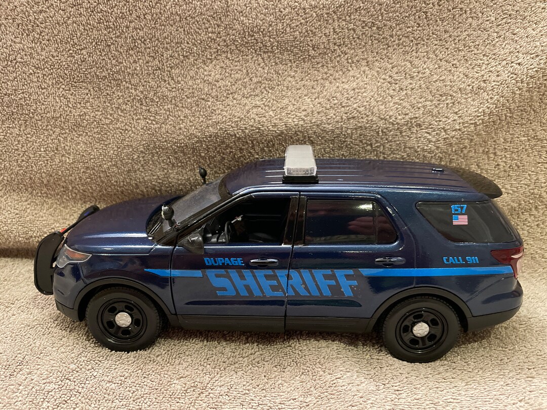 1/18 Scale Dupage Illinois Sheriffs Dept Diecast Ford Explorer Model ...