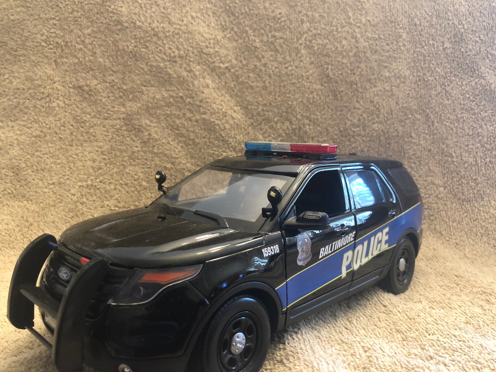 1/18 Scale Baltimore Maryland Police Die-cast Ford Explorer | Etsy