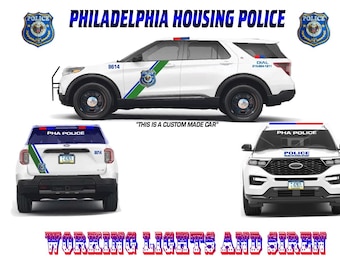 1/18 Scale State Police Diecast Ford Explorer Model Car With Working ...