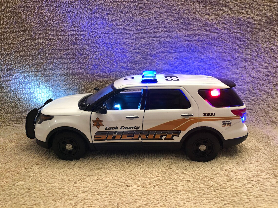 1/24 Scale Cook County Illinois Sheriff Dept Diecast Ford - Etsy
