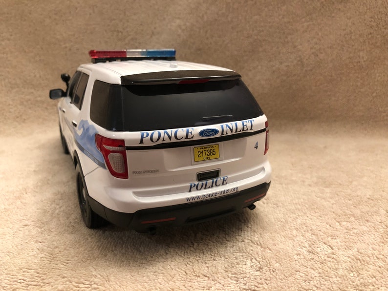 1/18 Scale Ponce Inlet Florida Police Die-cast Ford Explorer - Etsy