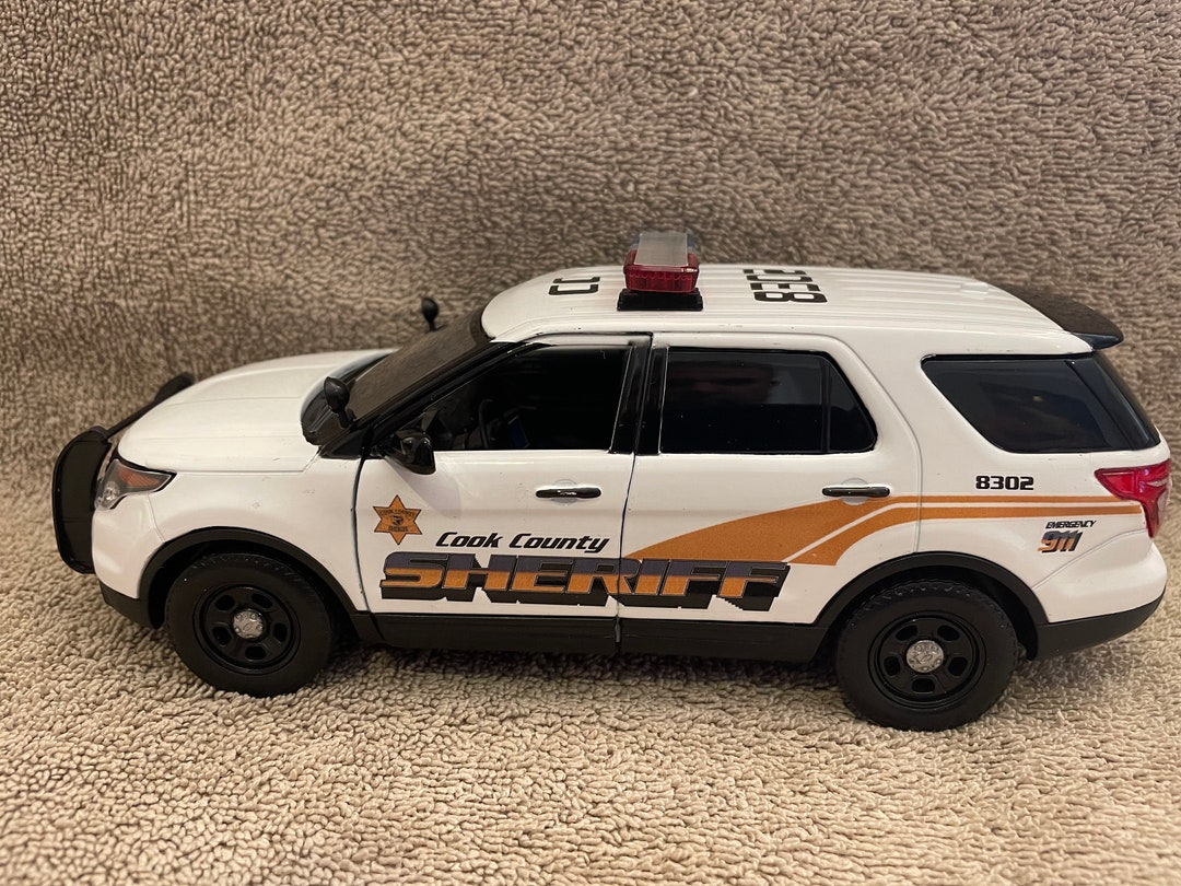 1/24 Scale Cook County Sheriffs Dept Die Cast Model Car Ford Explorer ...
