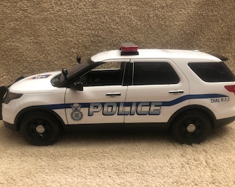 1/18 Scale San Francisco Die Cast Model Police Car Replica With Working ...