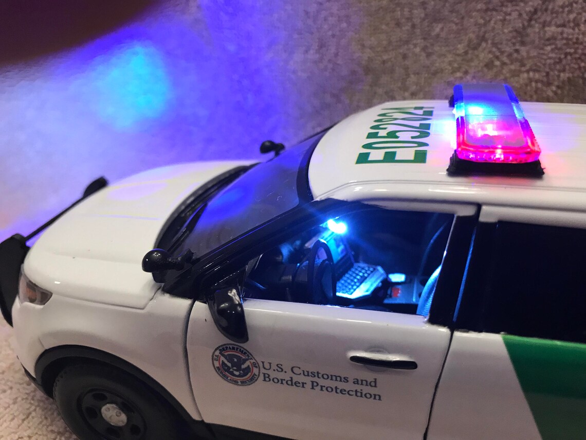 1/24 Scale United States Border Patrol Die Cast Model Car Ford | Etsy