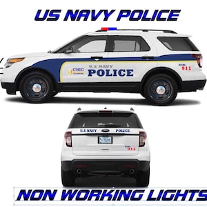 1/24 Scale US Navy Police Diecast Ford Explorer NON Working Lights - Etsy