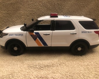 1/18 Scale Galveston County Texas Die Cast Model Police Car Replica ...