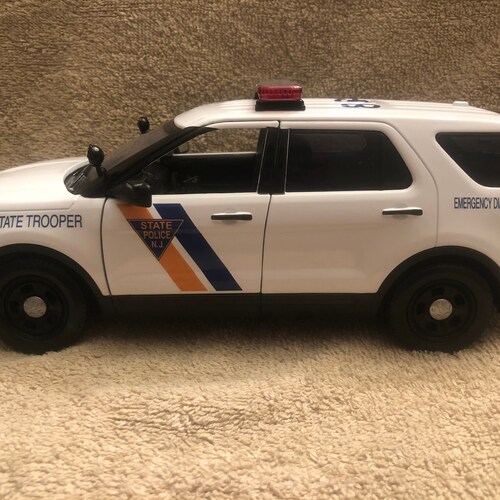 1/18 Scale Die-cast Indiana State Police Ford Explorer Model - Etsy