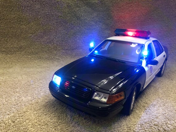 1/18 Scale LAPD Police Department Model Police Car Replica | Etsy