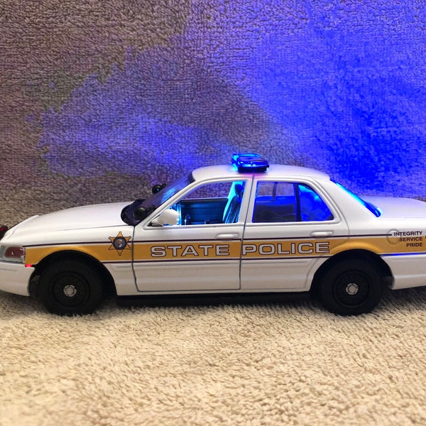 1 18 Scale Police Car - Etsy