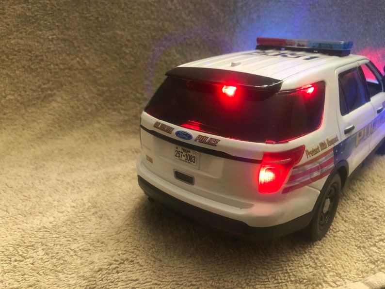 1/18 Scale Galveston Texas Police Die-cast Ford Explorer Model - Etsy