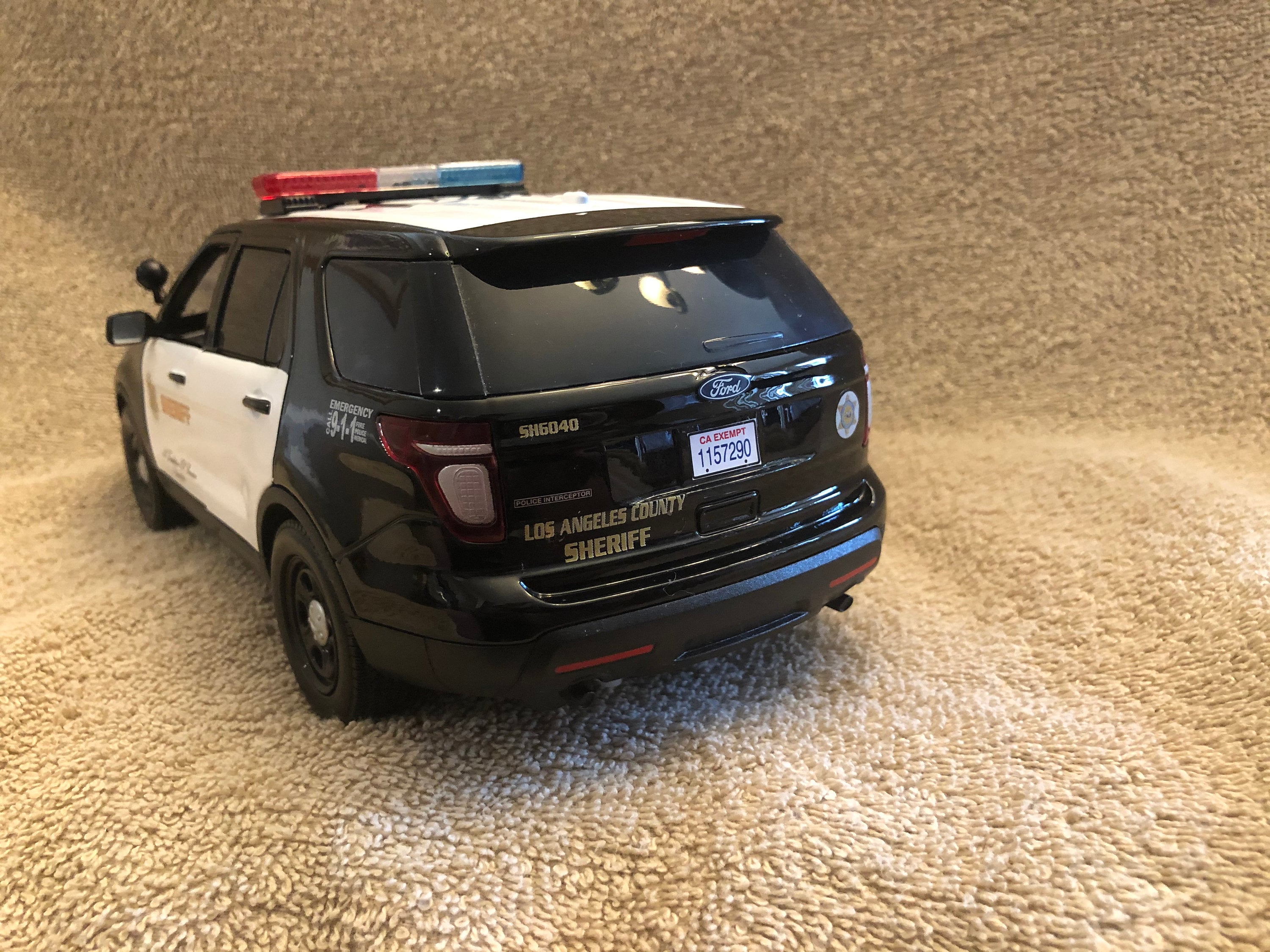 1/18 Scale Die-cast Sheriffs Dept Diecast Model Ford Explorer - Etsy UK