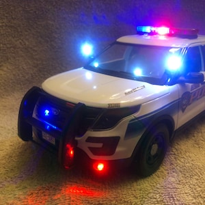 1/18 Scale Galveston Texas Police Die-cast Ford Explorer Model Replica With Working Lights and 4 ...