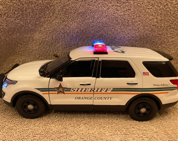 1/24 Scale Orange County Florida Sheriffs Dept Die Cast Model Car Ford ...