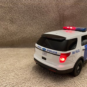 1/24 Scale Homeland Security (dhs)police Dept Die Cast Model Car Ford ...