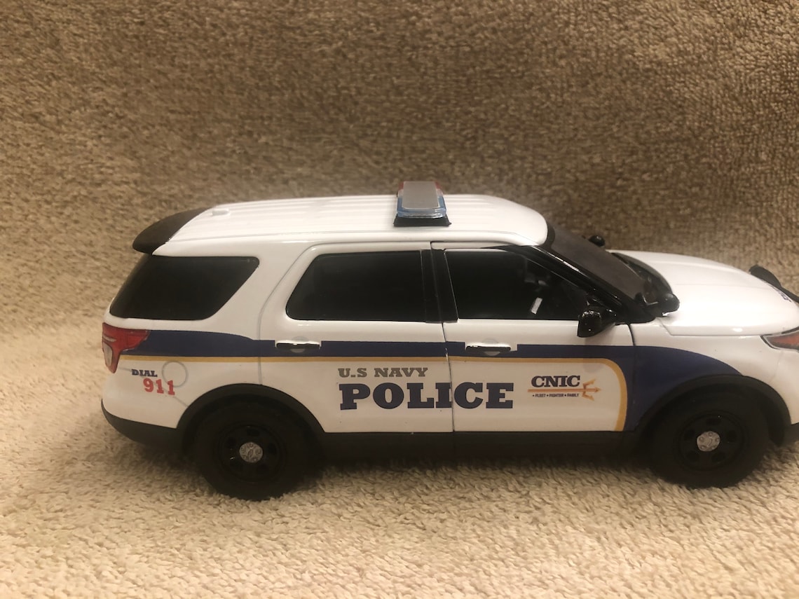 1/24 Scale US Navy Police Diecast Ford Explorer NON Working - Etsy