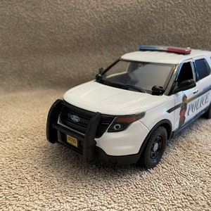 1/24 Scale Ponce Inlet Florida Police Die Cast Model Car Ford Explorer ...