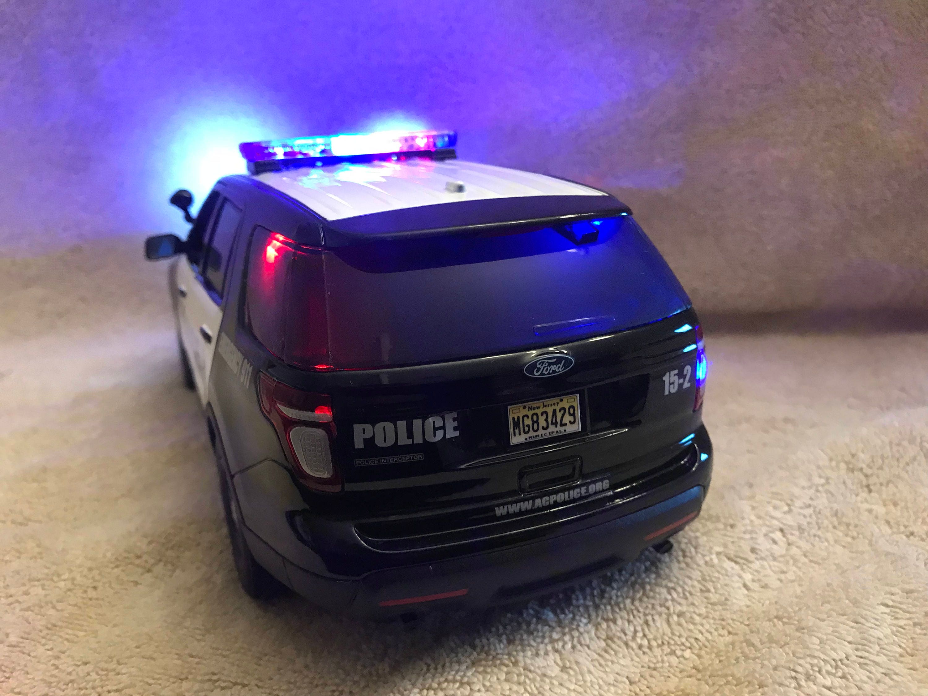 1/18 scale Atlantic City New Jersey Police Dept die-cast Ford | Etsy