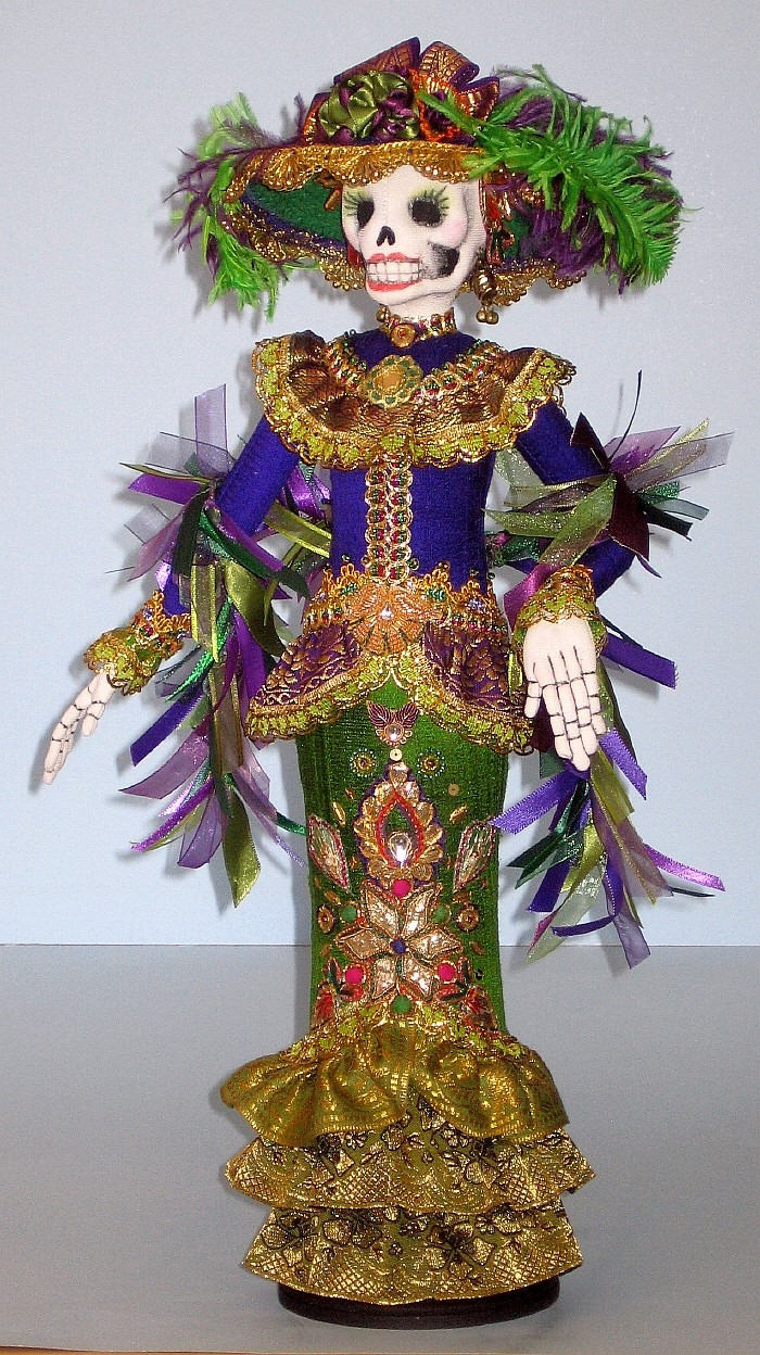 LA CATRINA Cloth Doll PDF Pattern - Etsy