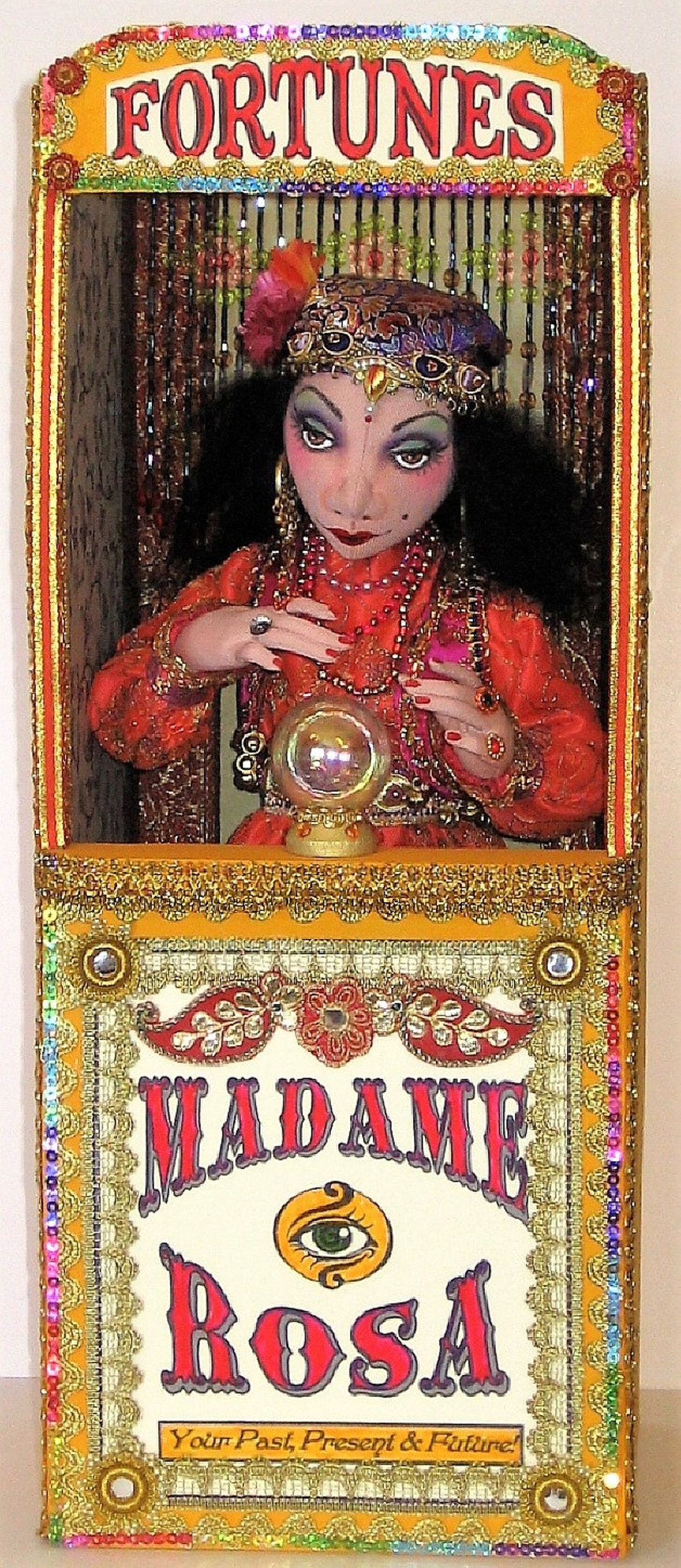 FORTUNE TELLER & BOOTH Cloth Doll Pdf Pattern - Etsy