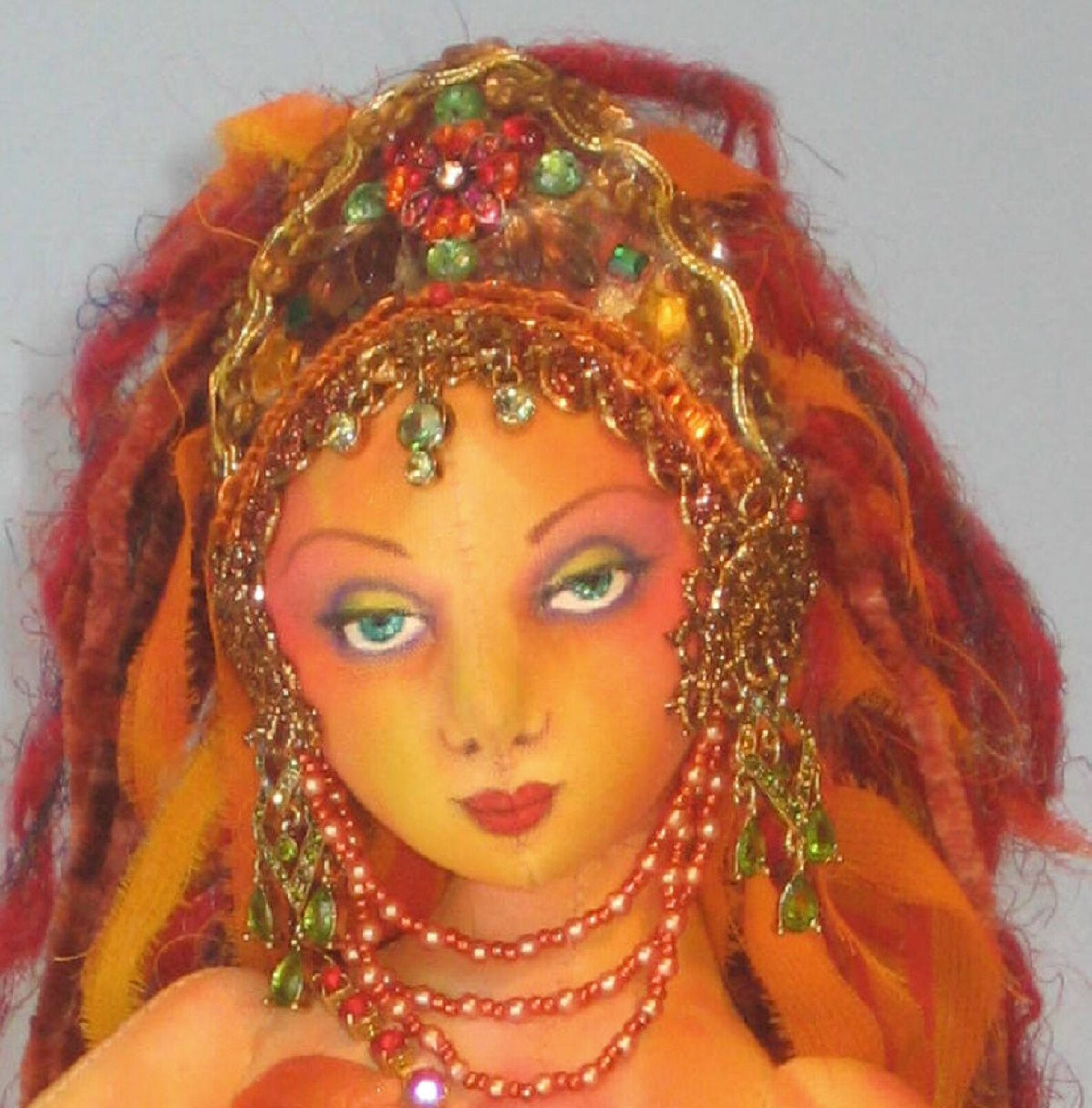 MINERVA, the Princess MERMAID Cloth Doll PDF Pattern - Etsy