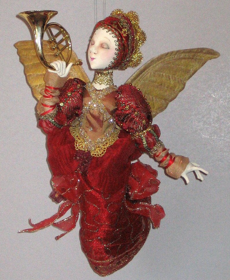 HAROLD, the ANGEL Coth Doll PDF Pattern - Etsy