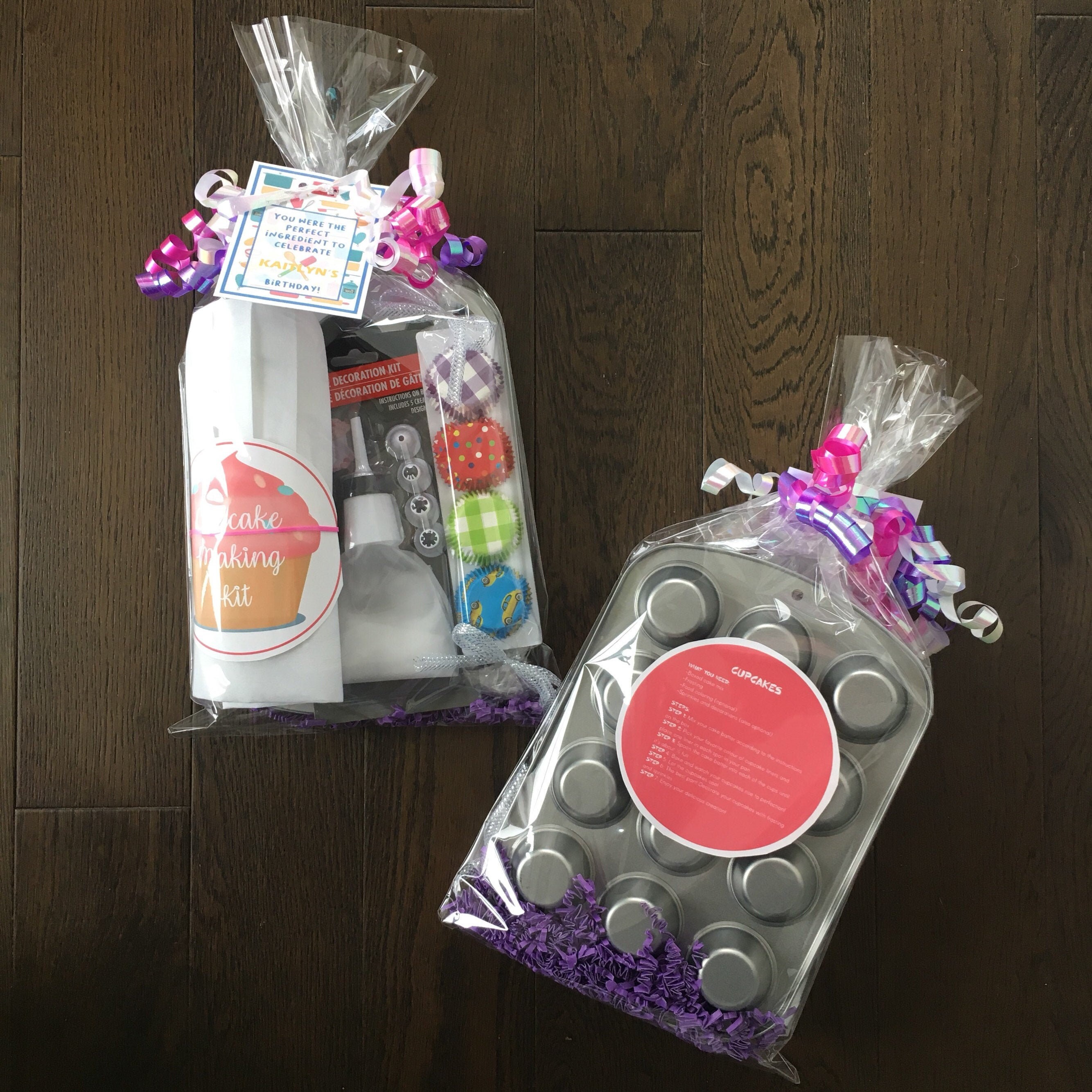 Birthday Party Loot Bag - Cupcake Making Kit!