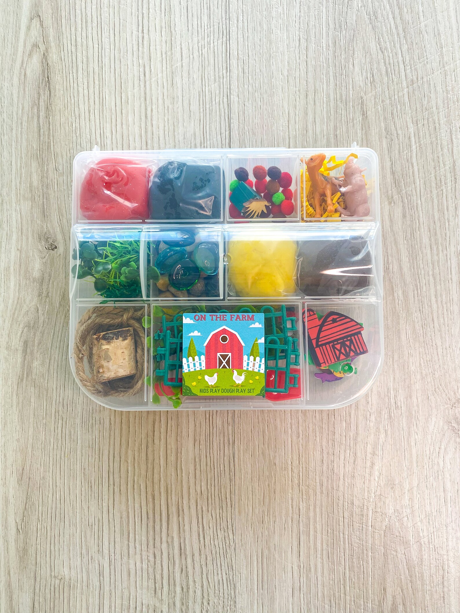 Farm Theme Kids Sensory Play Activity Kit Includes 4 - Etsy Canada