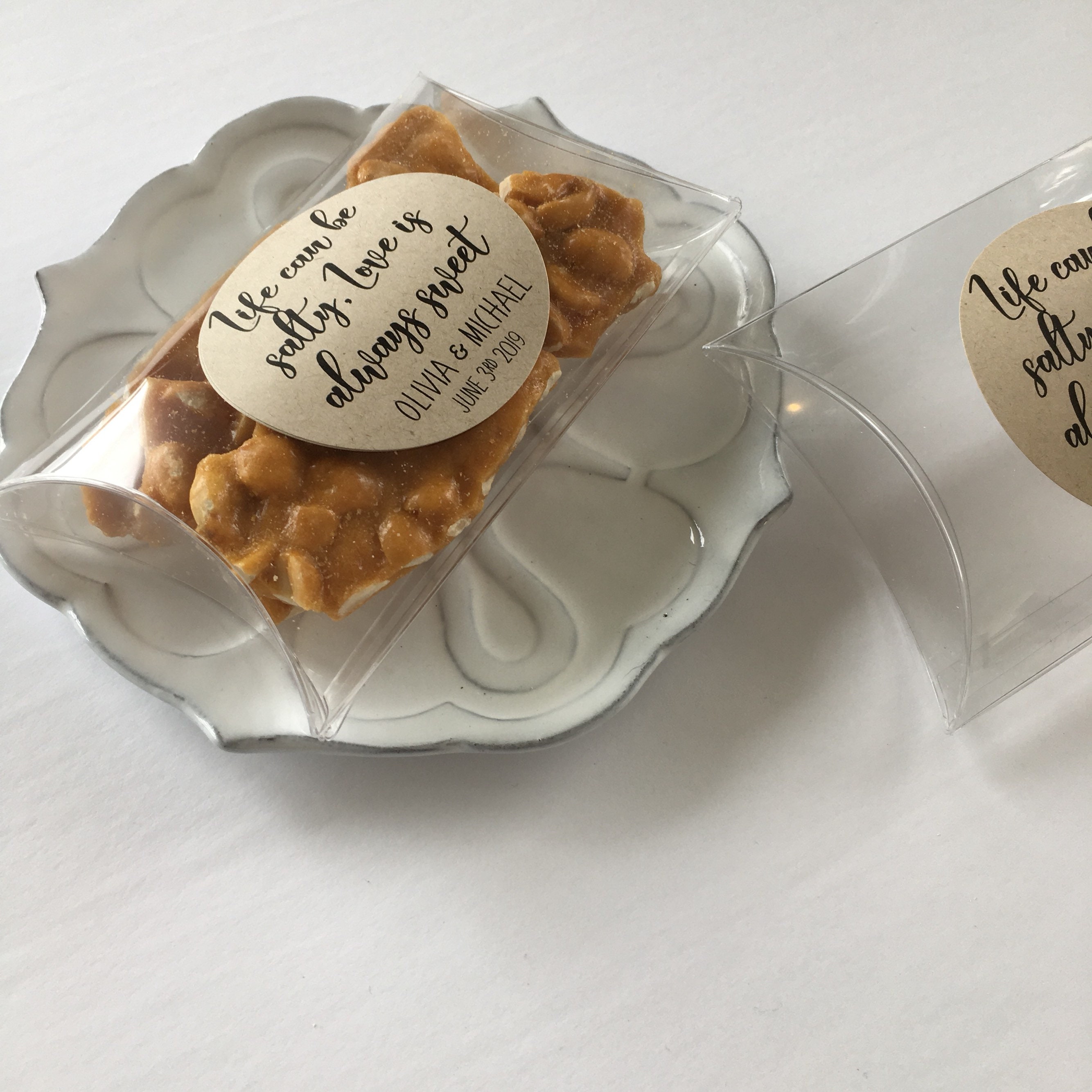 Life can be salty, Love is always sweet! - (Set of 10) - Wedding Favor ...