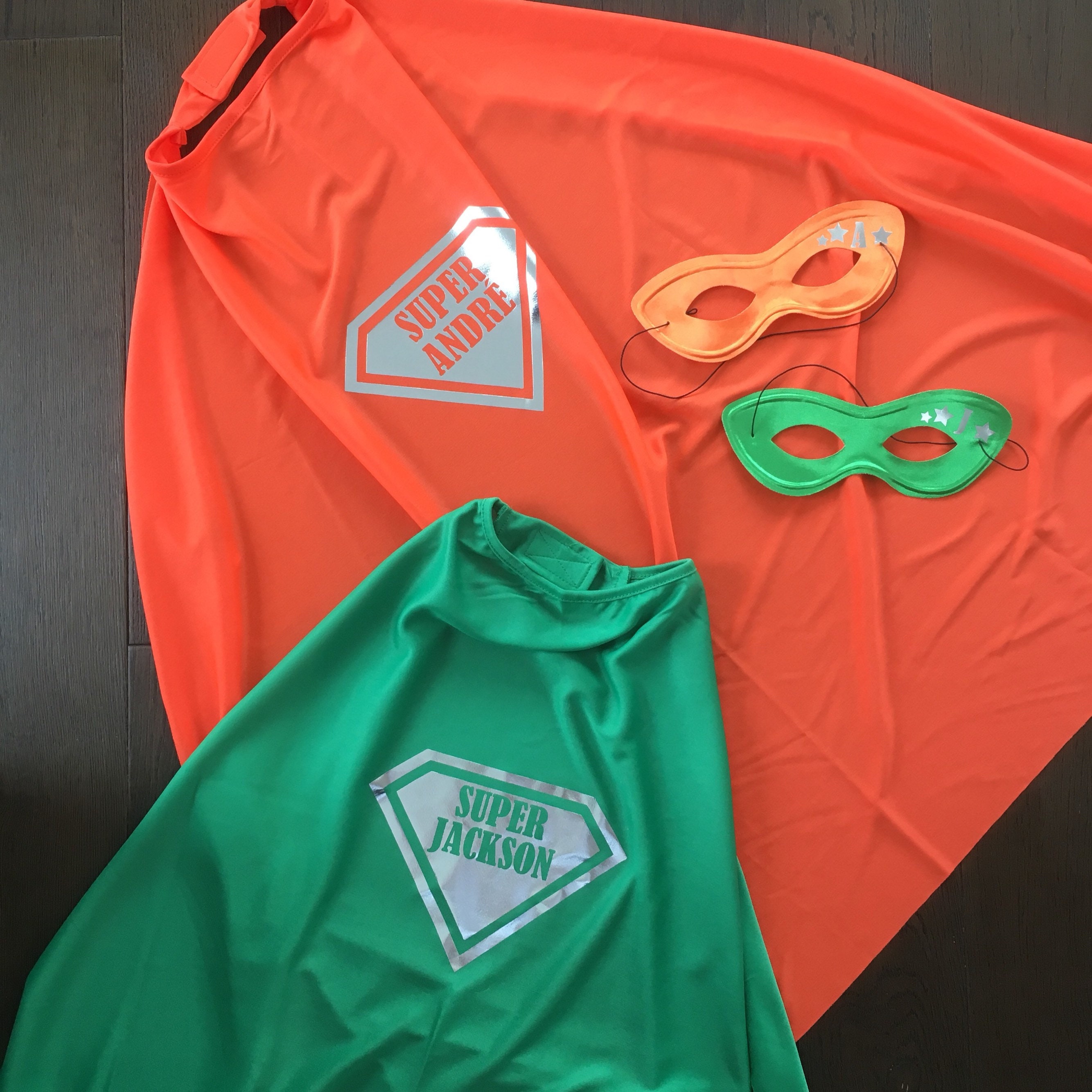Custom Superhero Cape - Customized with your little superheros name!