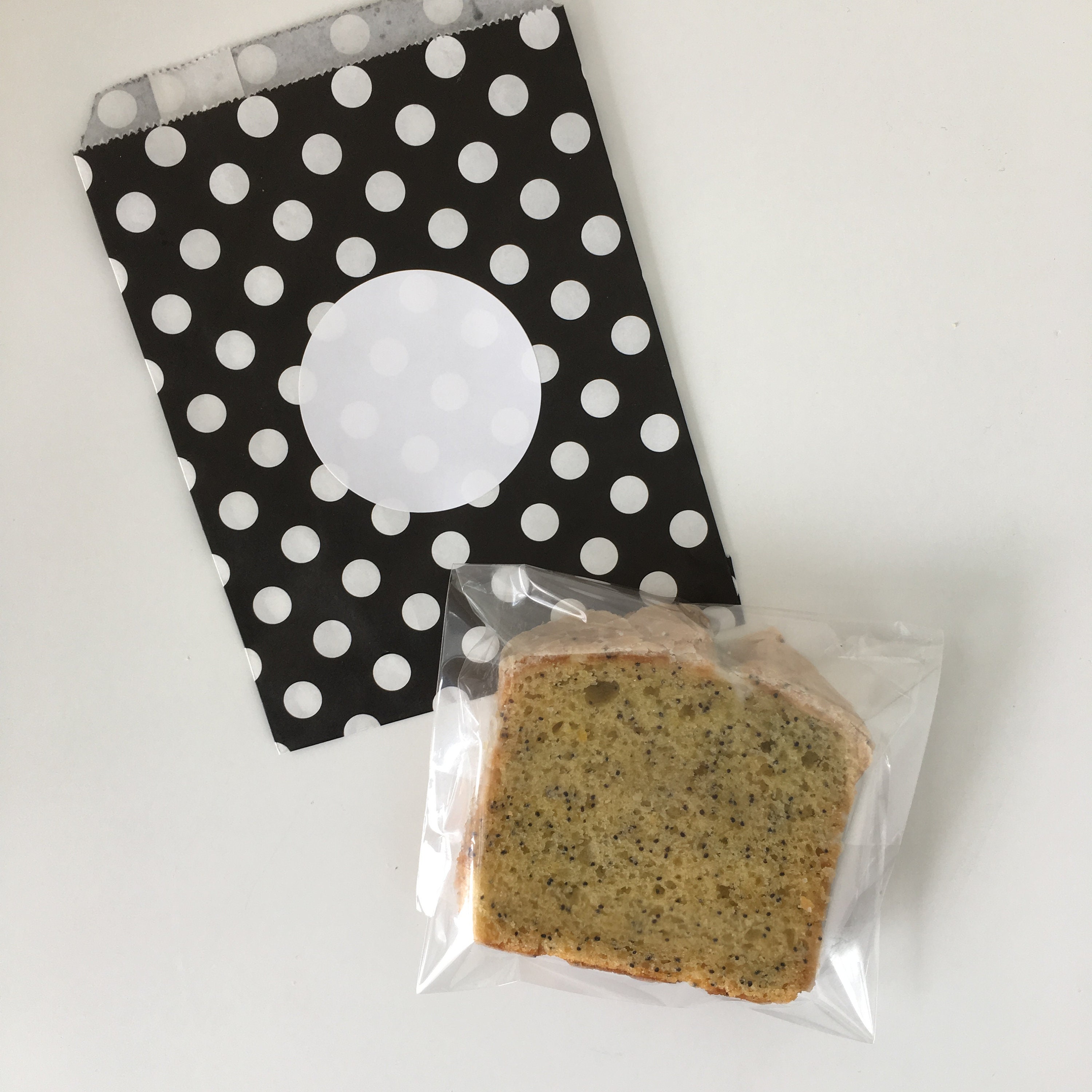 Set of (10) Clear Liner Bags - Food Safe - 5 x 7 with adhesive sealing ...