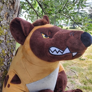 Large Gnoll Hyena Plush D&D Inspired Dungeons and Dragons Pathfinder ...
