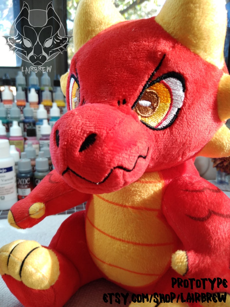 4 Kobold Plushie SET Red Blue Green Purple PRE-ORDER - Etsy