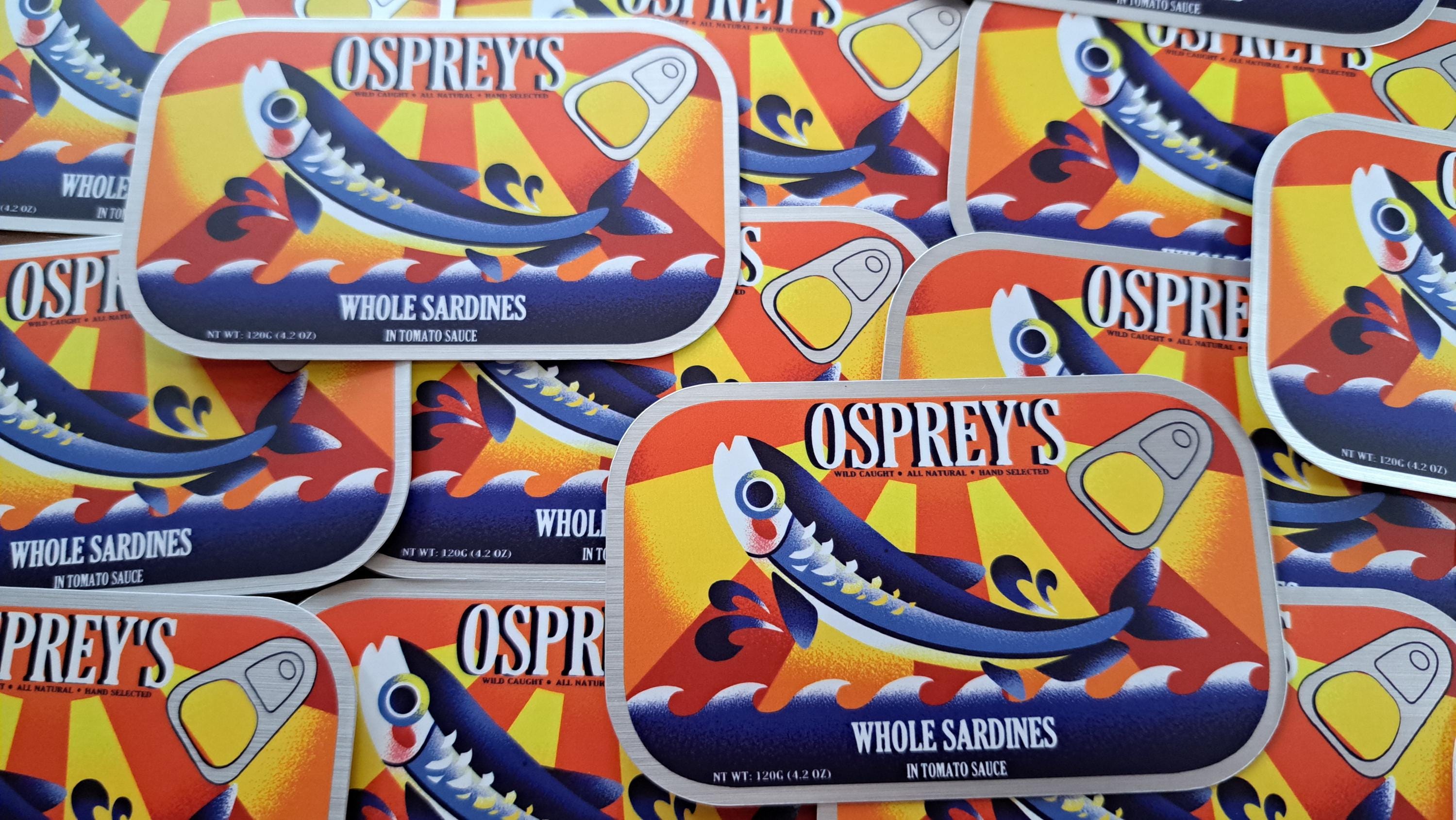 Sardine Tin Can Sticker - Etsy