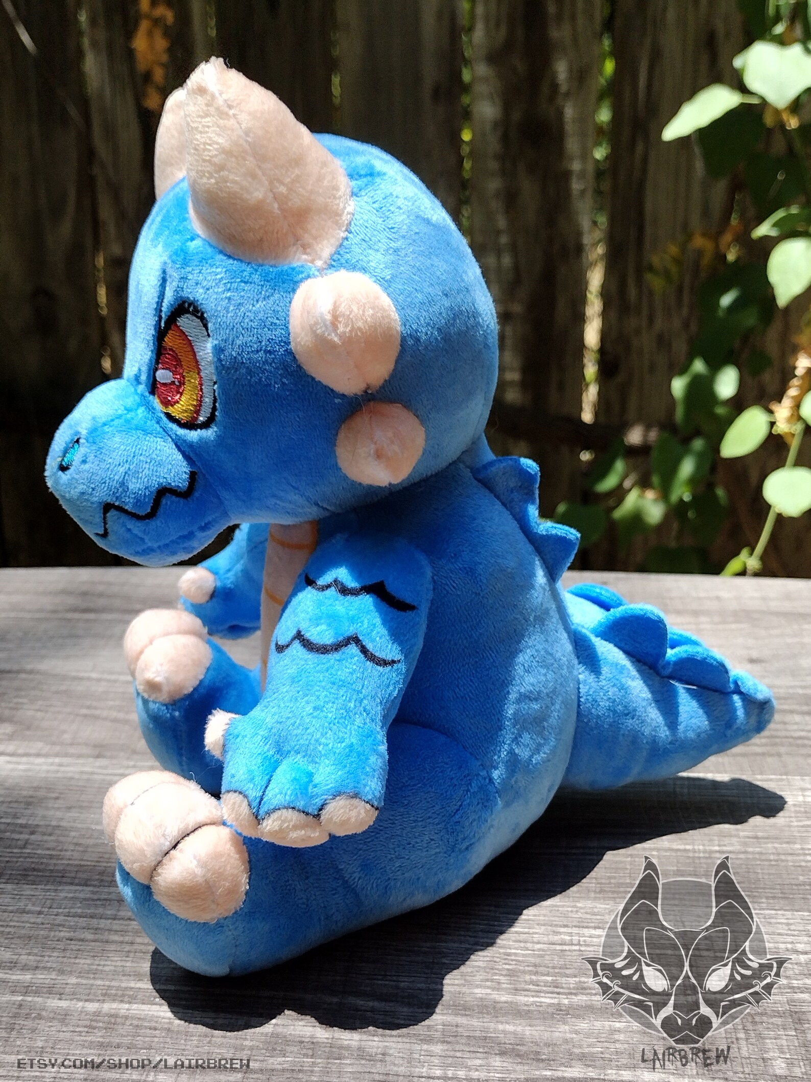 BLUE Kobold Plushie IN STOCK Dungeons & Dragons Inspired Stuffed Animal ...
