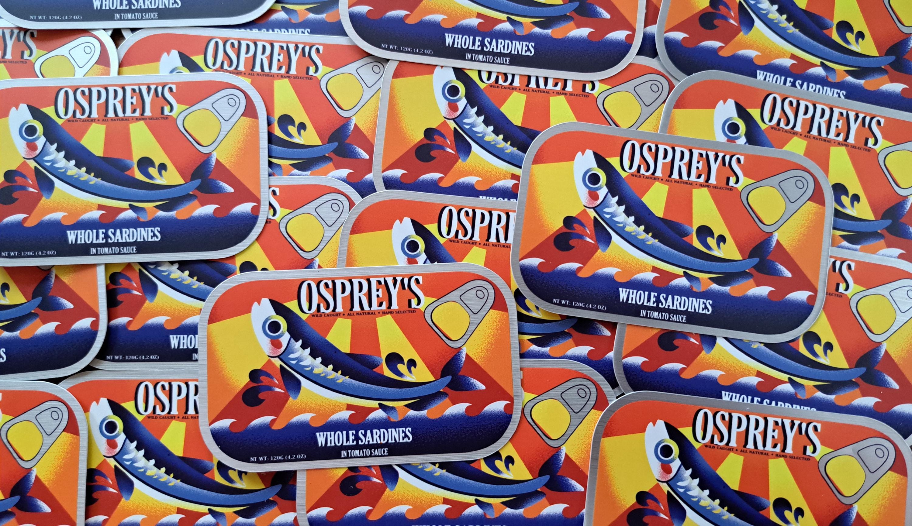 Sardine Tin Can Sticker - Etsy