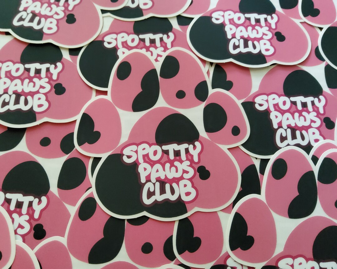 Spotty Paws Club - Spotted Liver Pink Beans Cat Paws Furry Anthro Spots ...