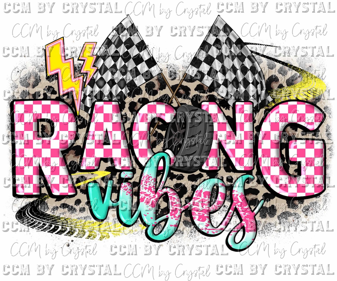 Racing Vibes Ready to Press Transfer Direct to Film Transfer ...