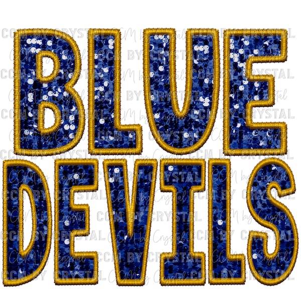 Blue Devils Decals - Etsy