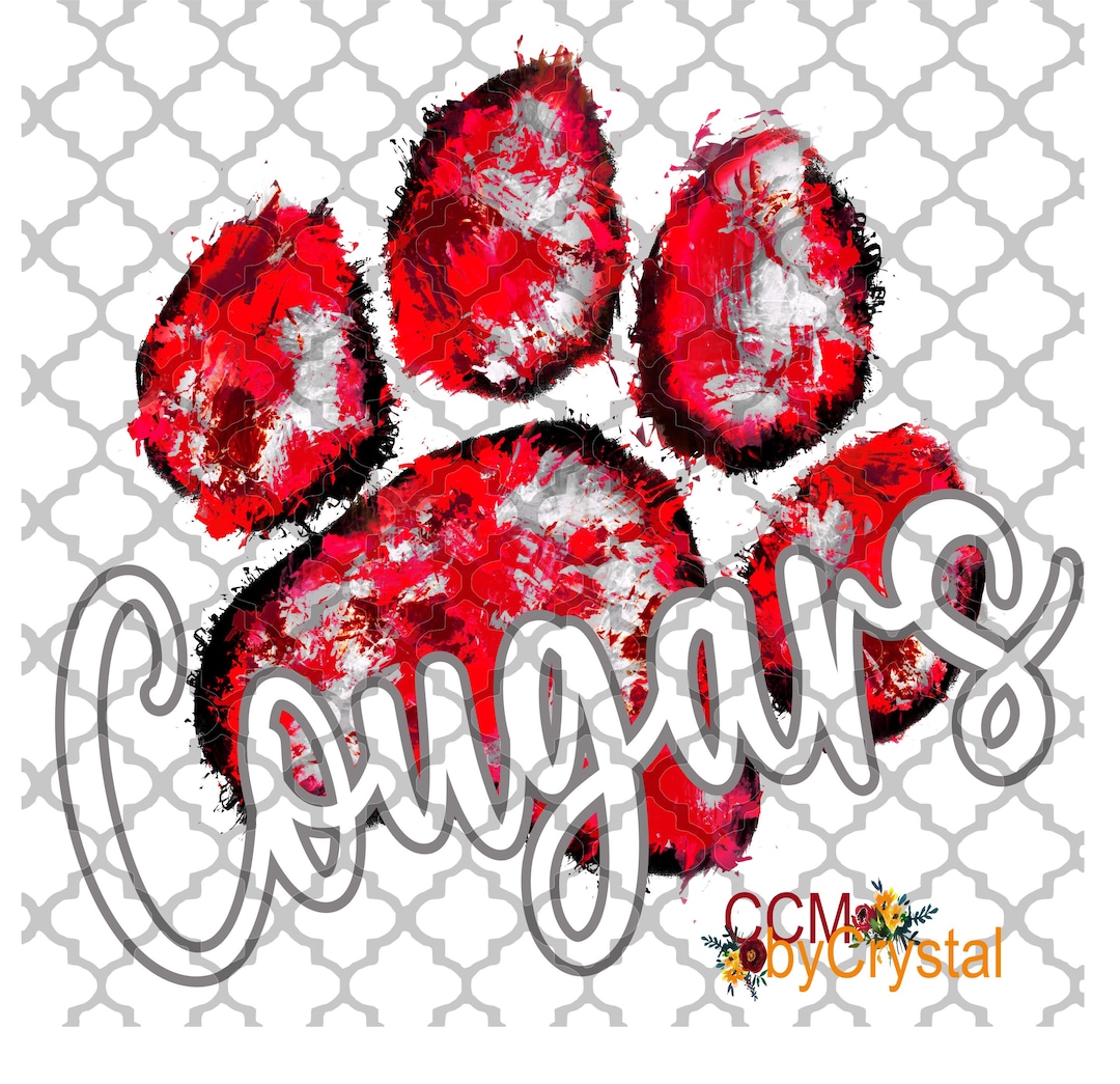 Green Cougar Paw Logo