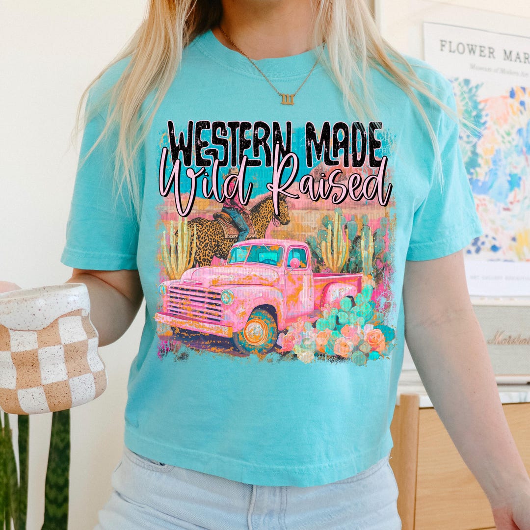 Western Made Wild Raised Ready to Press Transfer DTF Transfers ...