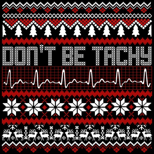 Don't Be Tachy Christmas Ugly Sweater Nurse Party SVG/PNG - Etsy