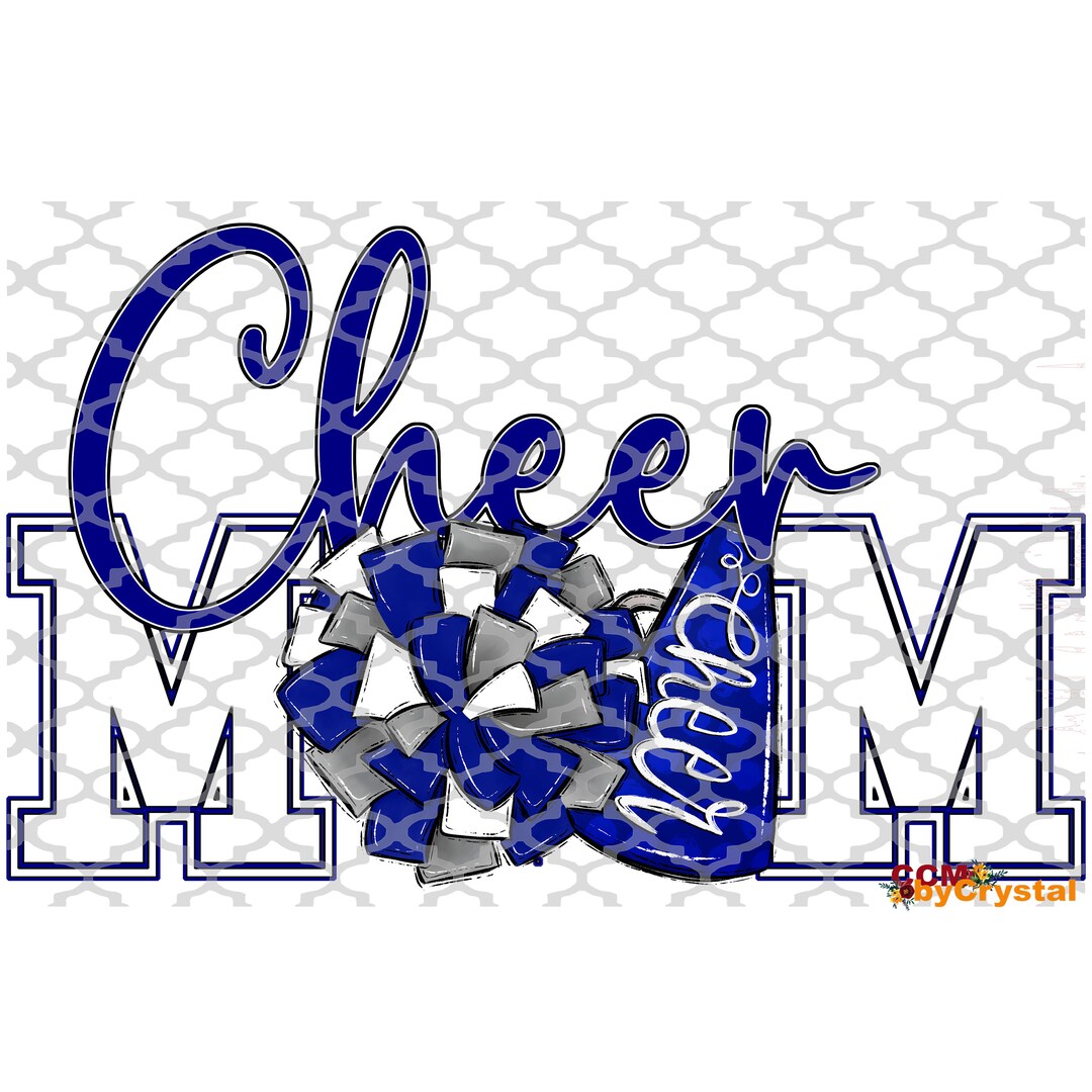 Cheer Mom Sports Cheerleader Transfers DTF Transfers Sublimation ...