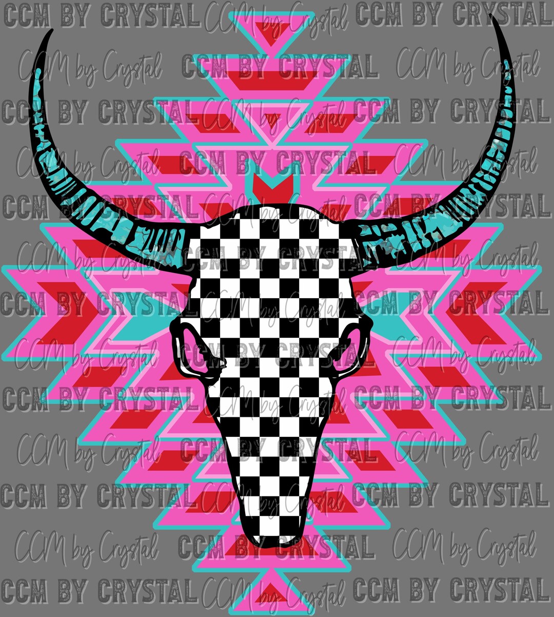 Aztec Skull Western UV DTF Transfer Sticker Ready to Apply - Etsy
