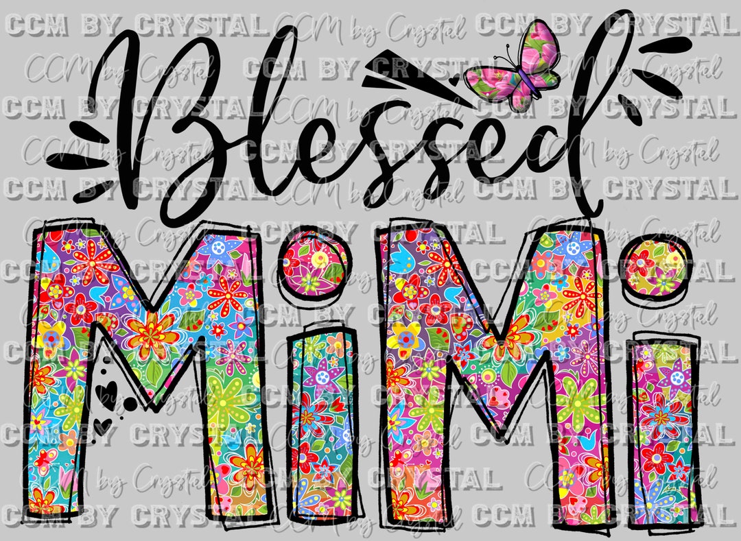 Blessed Mimi Ready to Press Transfer Direct to Film DTF Transfers ...