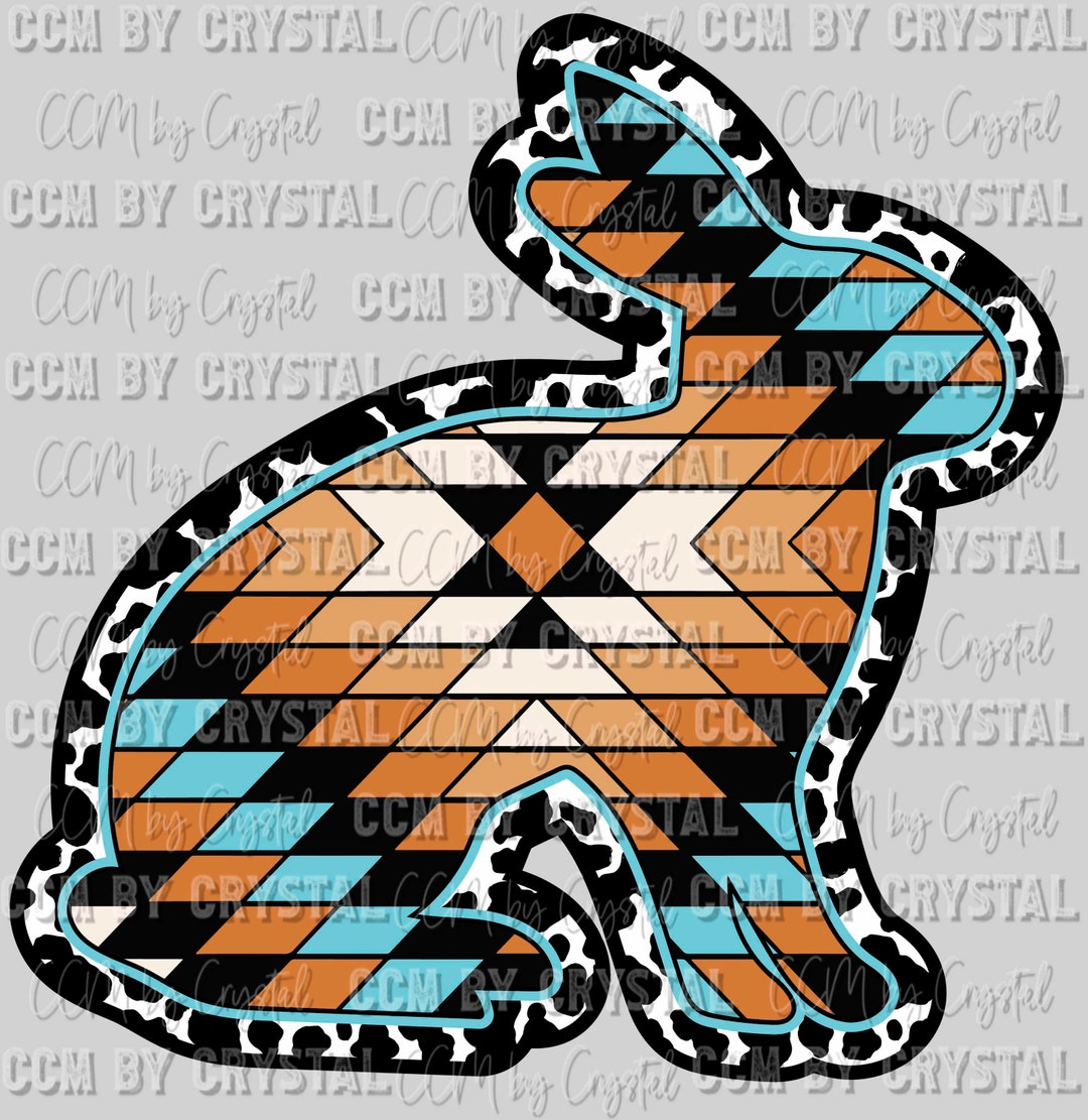 Aztec Show Rabbit Stock Show Rodeo Fair Ready to Press Transfer Direct ...